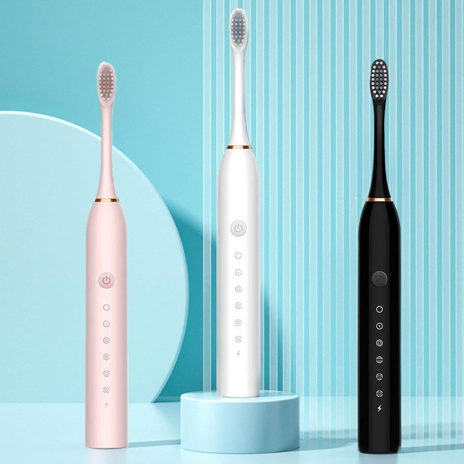Amazon.com: Yrmaups Electric Toothbrush, Electric Toothbrush with 8 ...