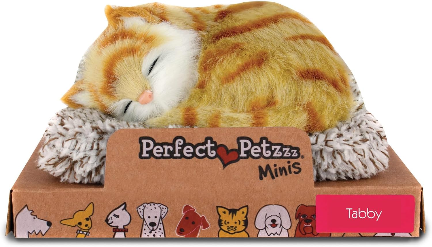 Amazon.com: Perfect Petzzz Mini Orange Tabby Kitten, Kitty Toys for ...