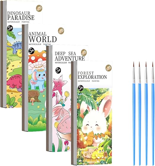 Amazon.com: Mini Paint Pad, Mini Watercolor Paint Pad, Mini Paint Pad ...