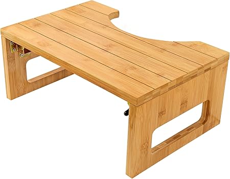 Amazon.com: VaeFae Bamboo Toilet Stool, Foldable Potty Stool for ...