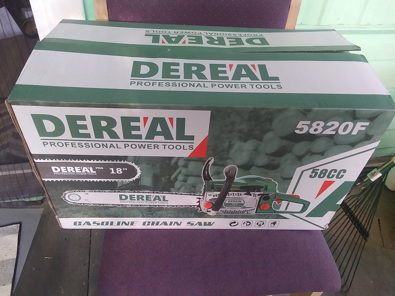 Watch DEREAL 58cc-Gas-Chainsaw 2 Cycle Gasoline Powered Chain Saw on ...