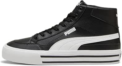 Amazon.com | PUMA Men's Court Classic Vulc Mid Sneaker | Tennis ...