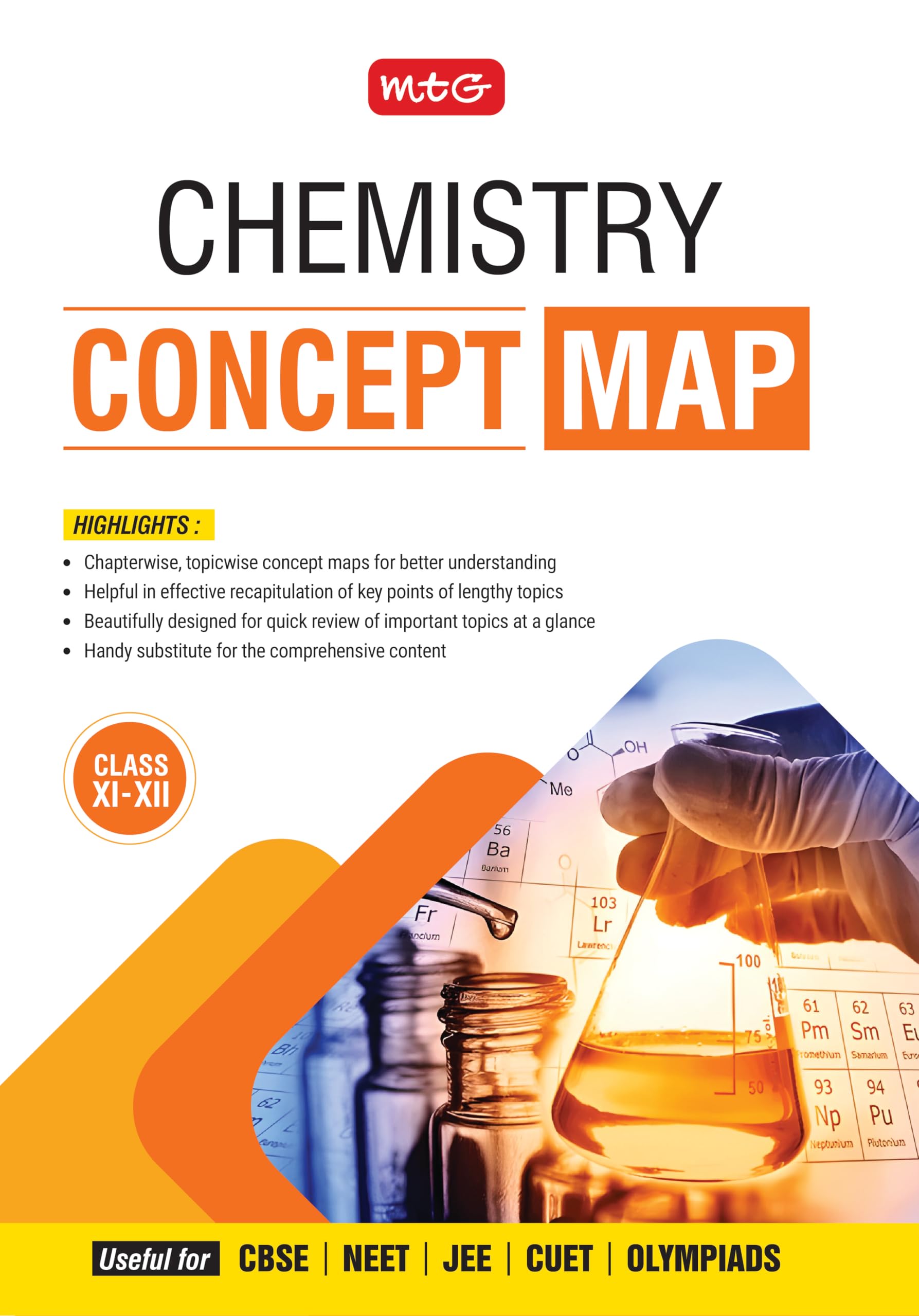 MTG Concept Map For NEET/JEE Chemistry Book (Class 11th & 12th) 2025 ...