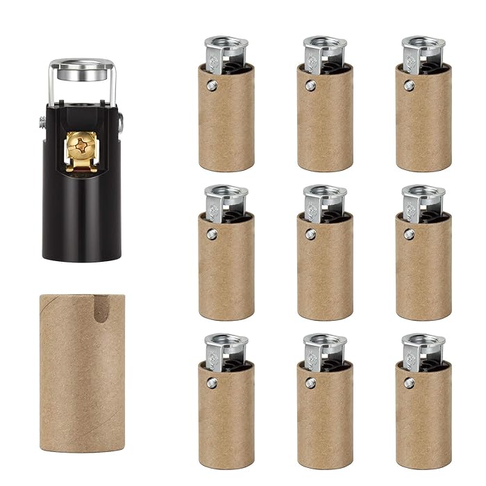 Buy DiCUNO E12 LED Light Bulb Socket, Candelabra Base Socket ...