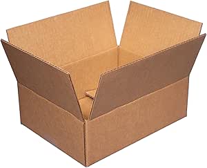 Amazon.com: 12x9x4 Brown Shipping Boxes 25 Pack | Small Medium ...