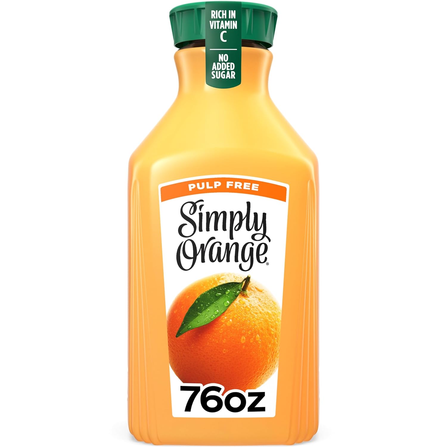 Amazon.com : Simply Orange Pulp Free Orange Juice, 76 fl oz : Grocery ...