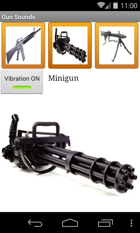 Weapon sounds (FREE) - App on Amazon Appstore