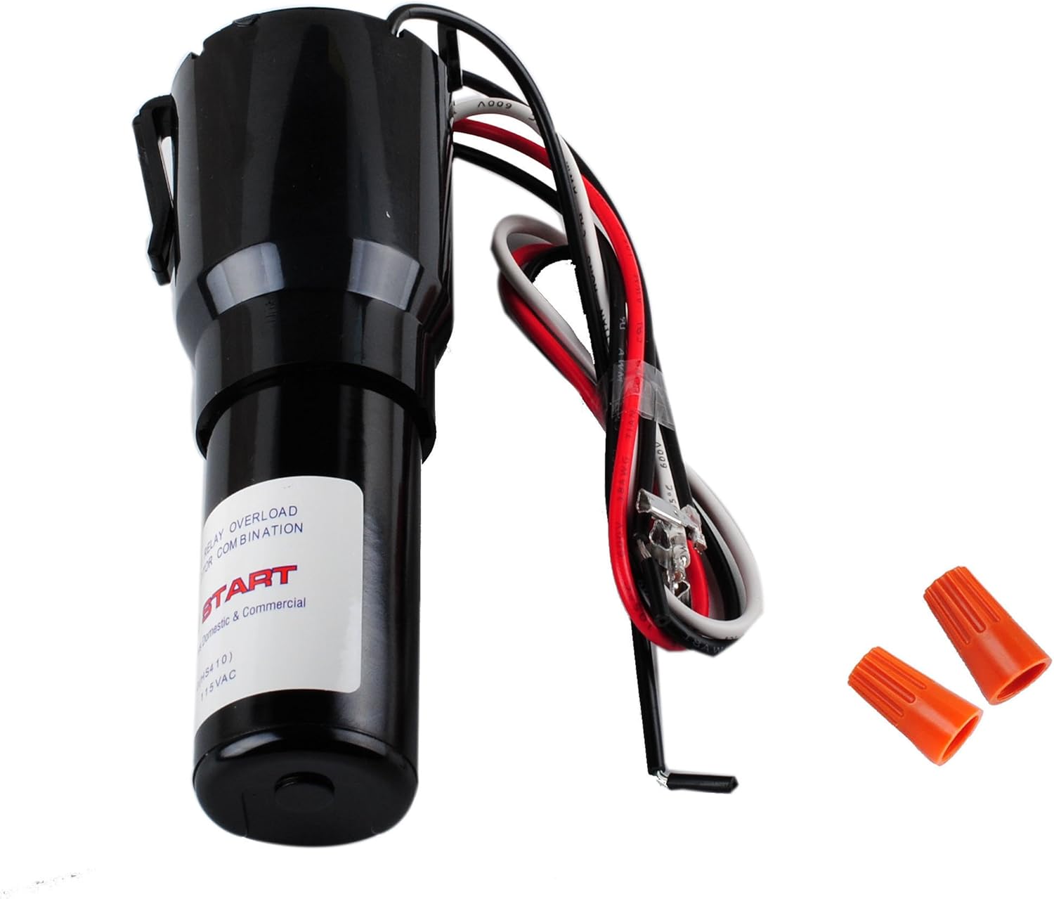 Amazon.com: Wadoy RCO410 3 in 1 Compressor Hard Start Capacitor Kit For ...