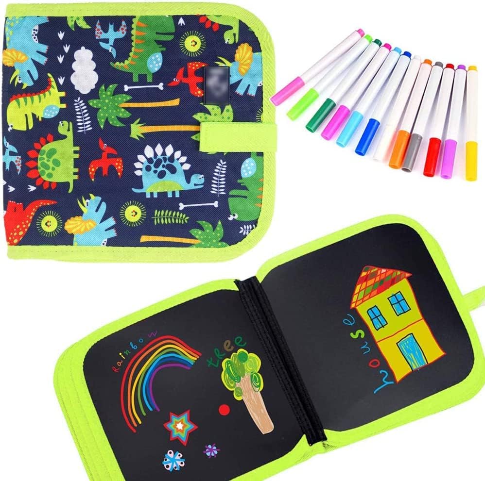 Buy PLUSPOINT Erasable Doodle Book for Kids Toddlers Activity Toys ...