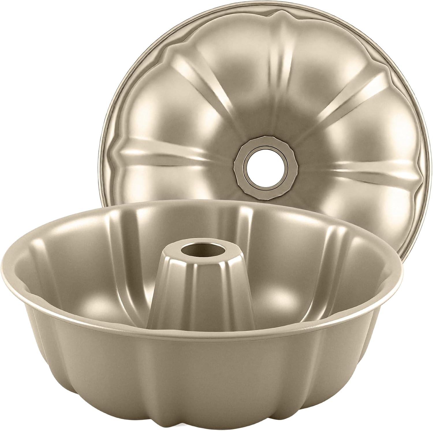Amazon.com: Shinsin 10” Cake Pan 2-PACK, Nonstick Round Cake Baking Pan ...