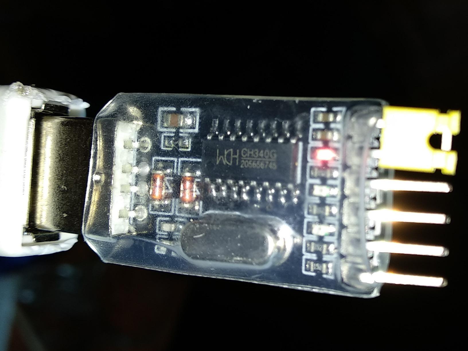 CentIoT - CH340 CH340G 6PIN USB to UART TTL Serial Adapter Module - Buy ...