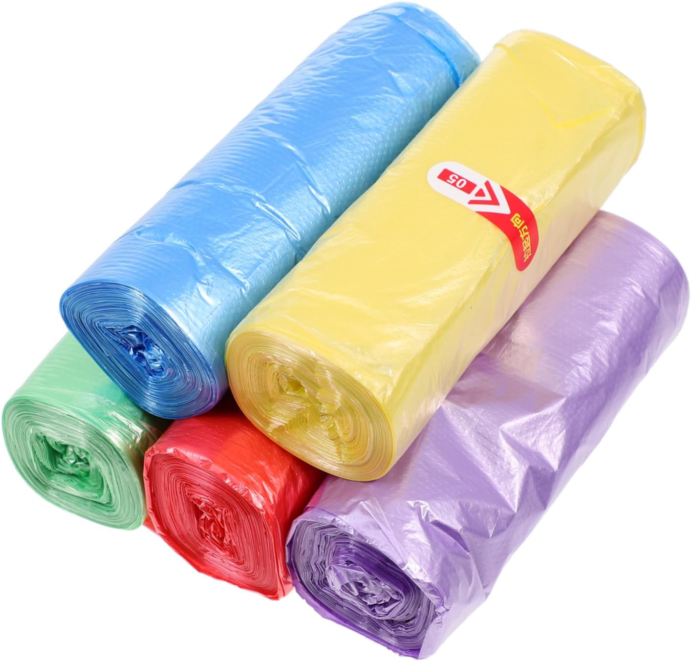 Amazon.com: Cand 7 Gallon Medium Garbage Bags, 9 Rolls Colorful Trash ...