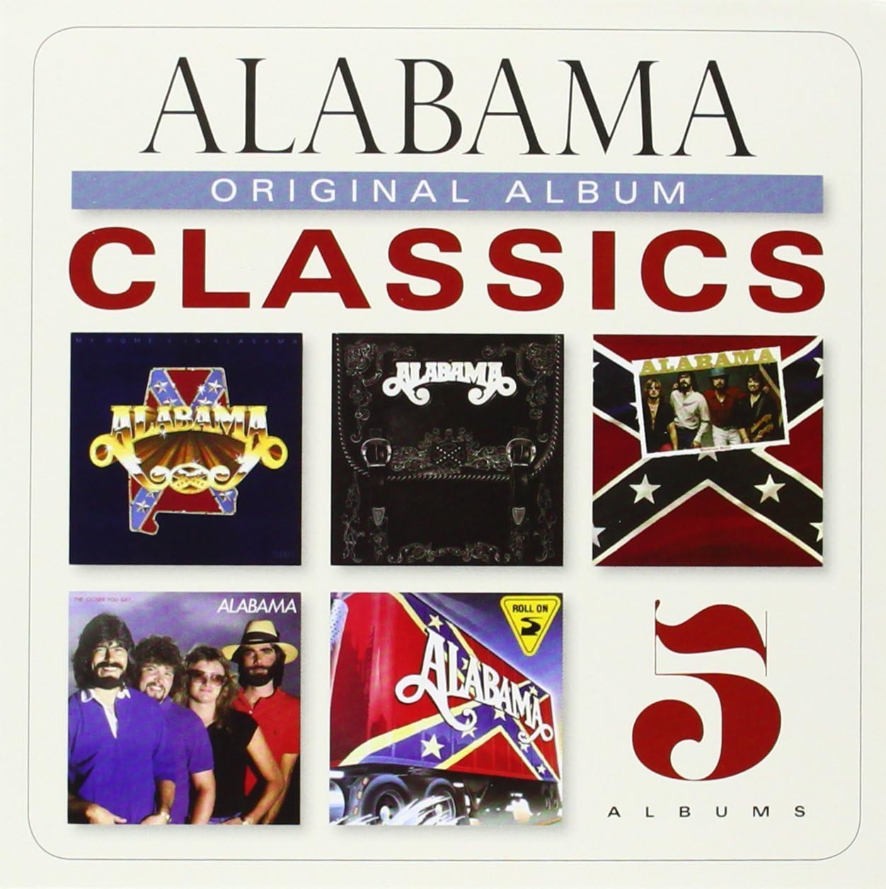 Amazon.co.jp: Alabama - Alabama Original Album Classics - 5 Albums CD ...