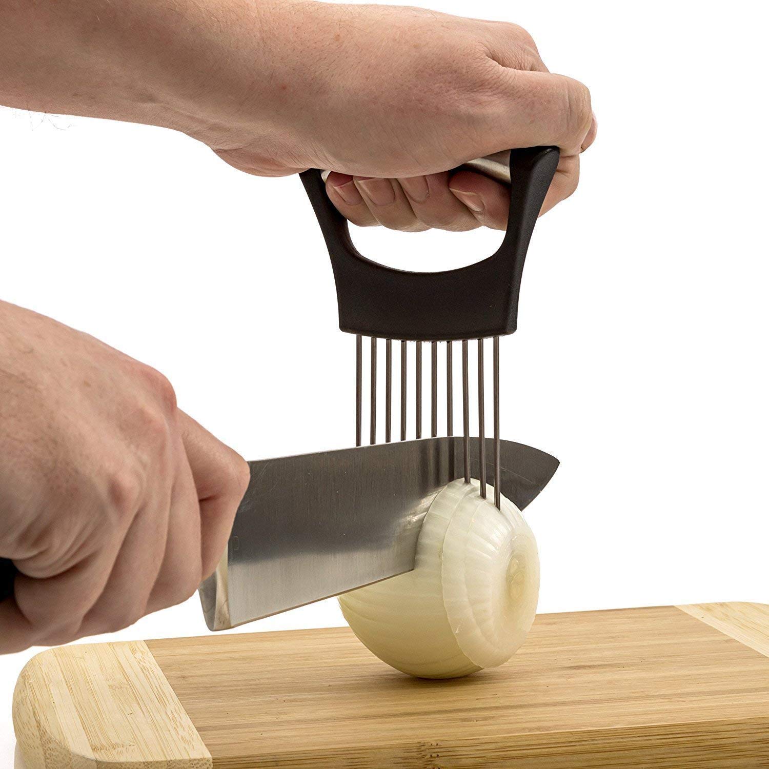 we3 Stainless Steel, ABS Vegetable Tools Tomato Cutter Kitchen Gadgets ...