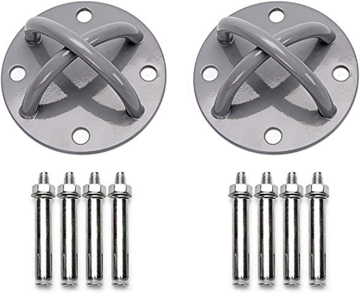 Amazon.com: Two Omitree Heavy Duty Ceiling Wall Mount Hooks Anchors ...