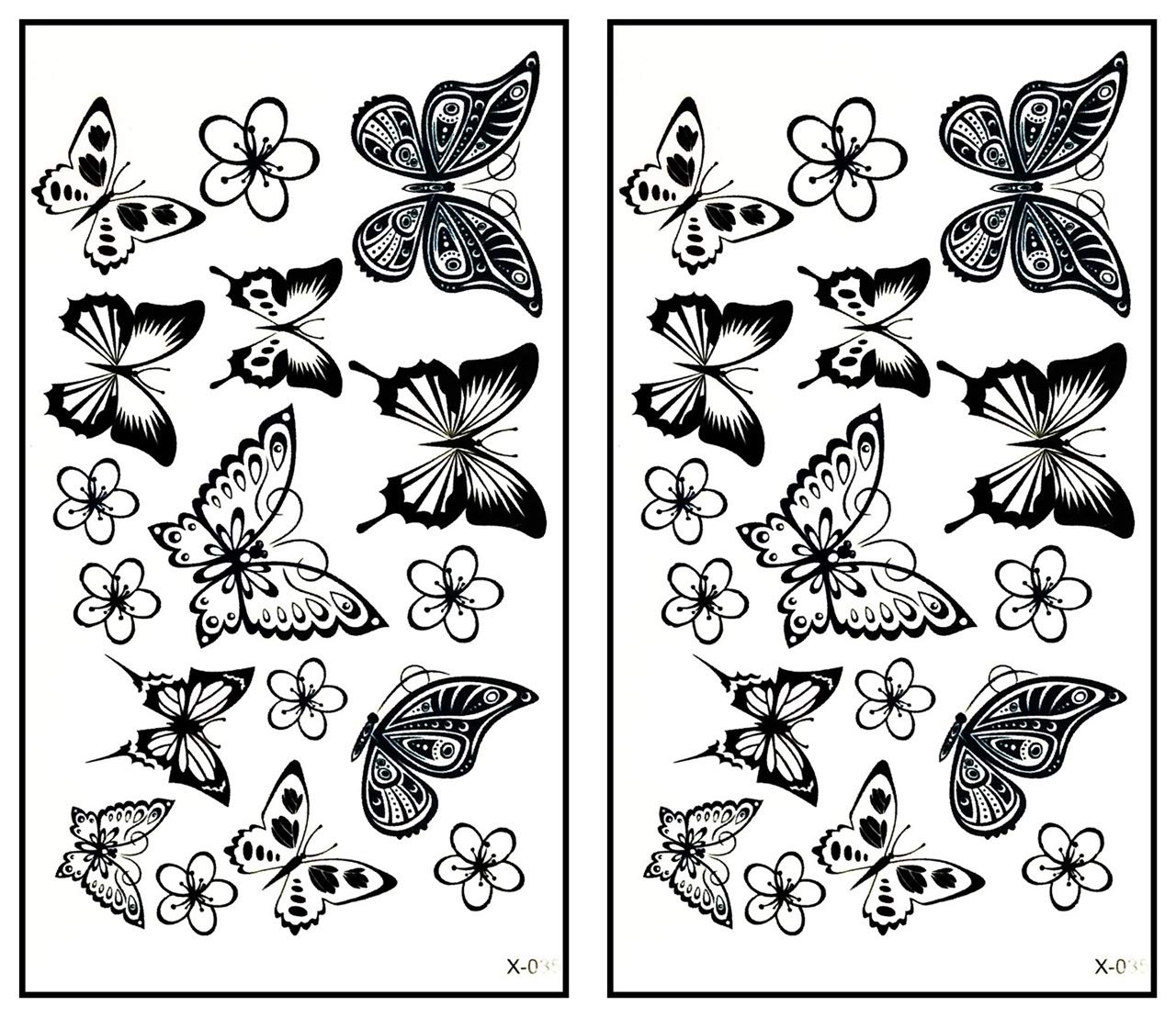Butterfly Flash Art Tattoos Stunning Mary Butterfly Tattoo Designs