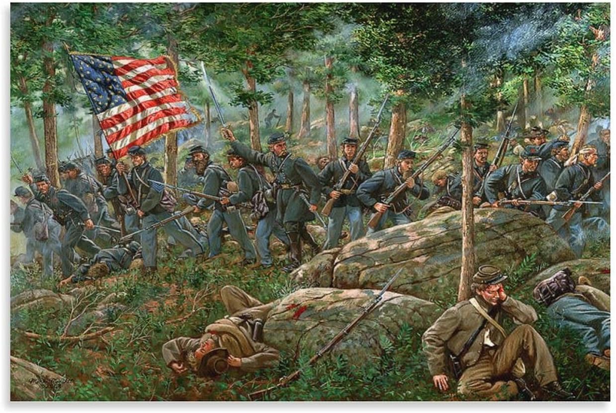 Amazon.com: Generic Poster For Room Aesthetics American Civil War ...