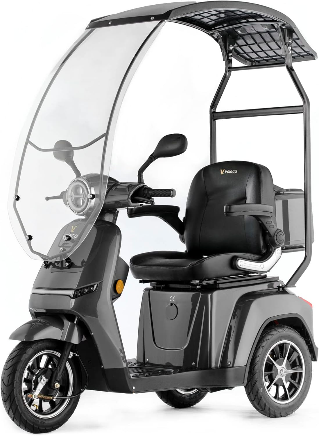 VELECO TURRIS with Canopy- 3 Wheeled Mobility Vehicle - Fully Assembled ...