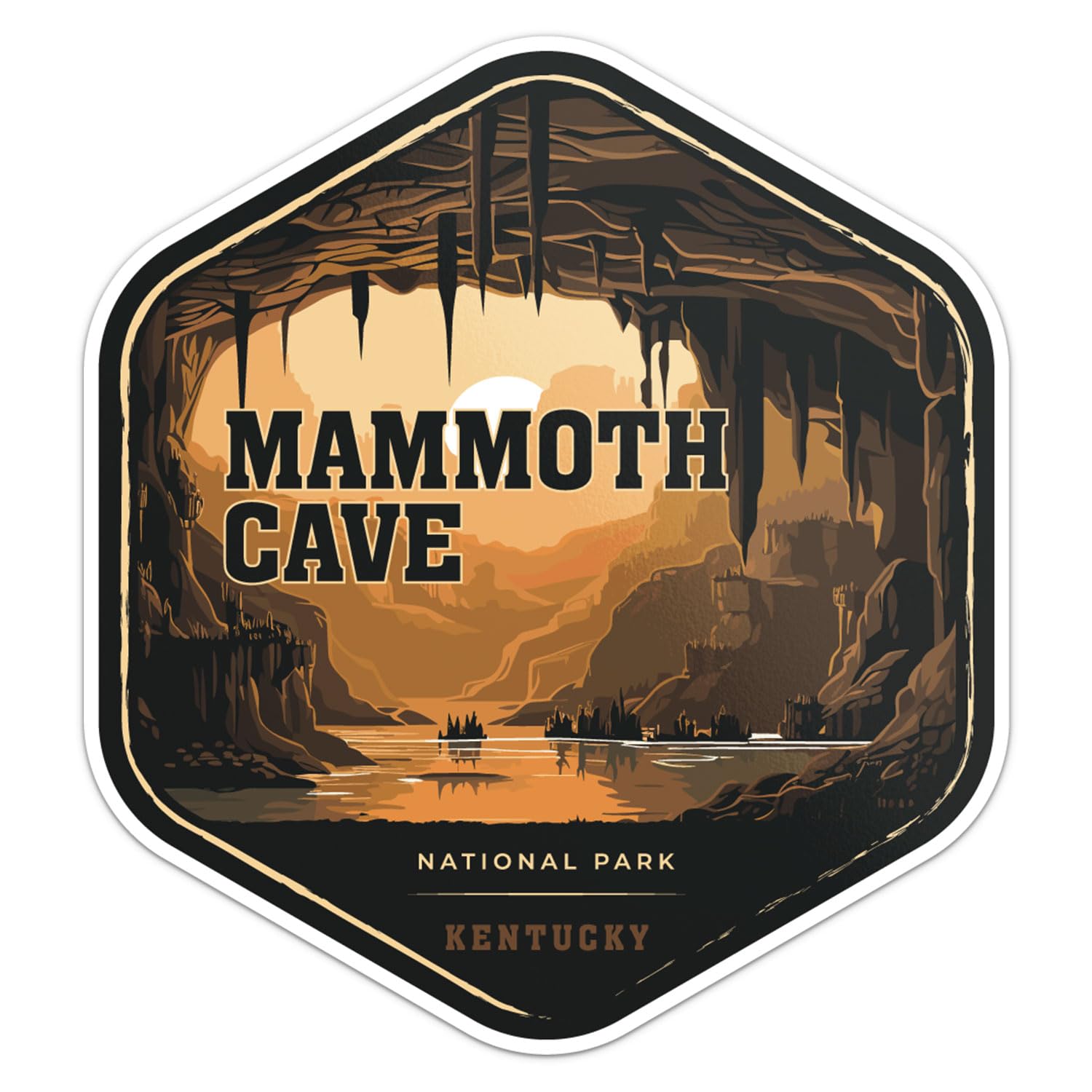 Amazon.com - Mammoth Cave National Park Sticker - Waterproof Vinyl ...