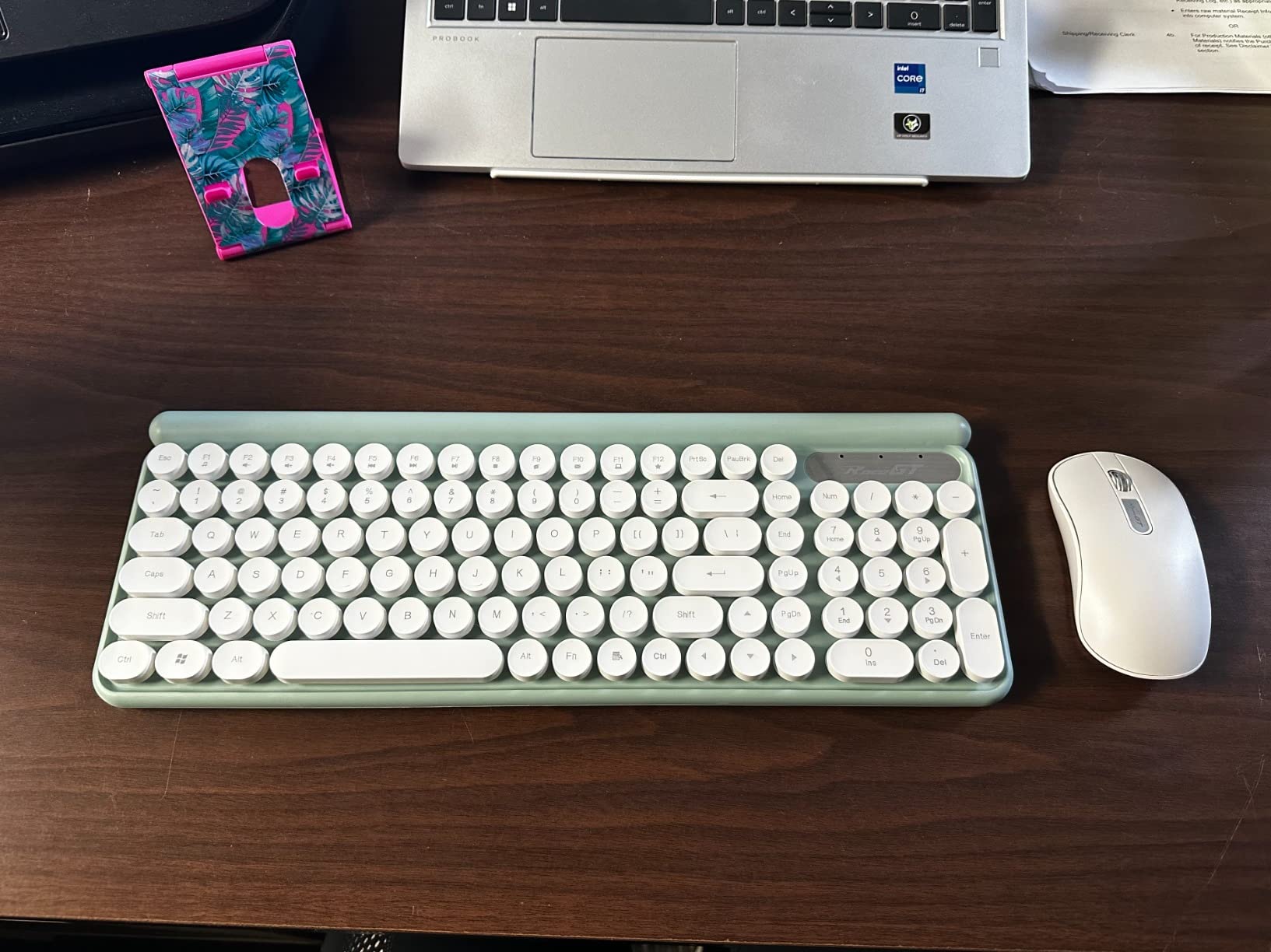 $5/mo - Finance Wireless Keyboard and Mouse Combo, RaceGT 2.4G 102 Keys ...