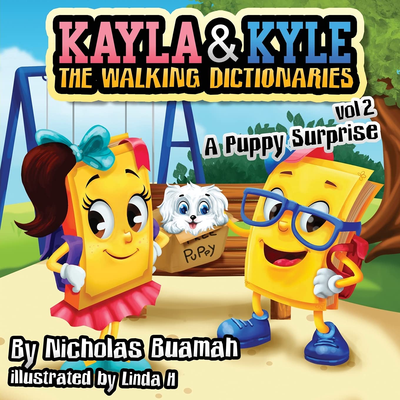 Kayla and Kyle The Walking Dictionaries: A Puppy Surprise (Vol. 1 ...