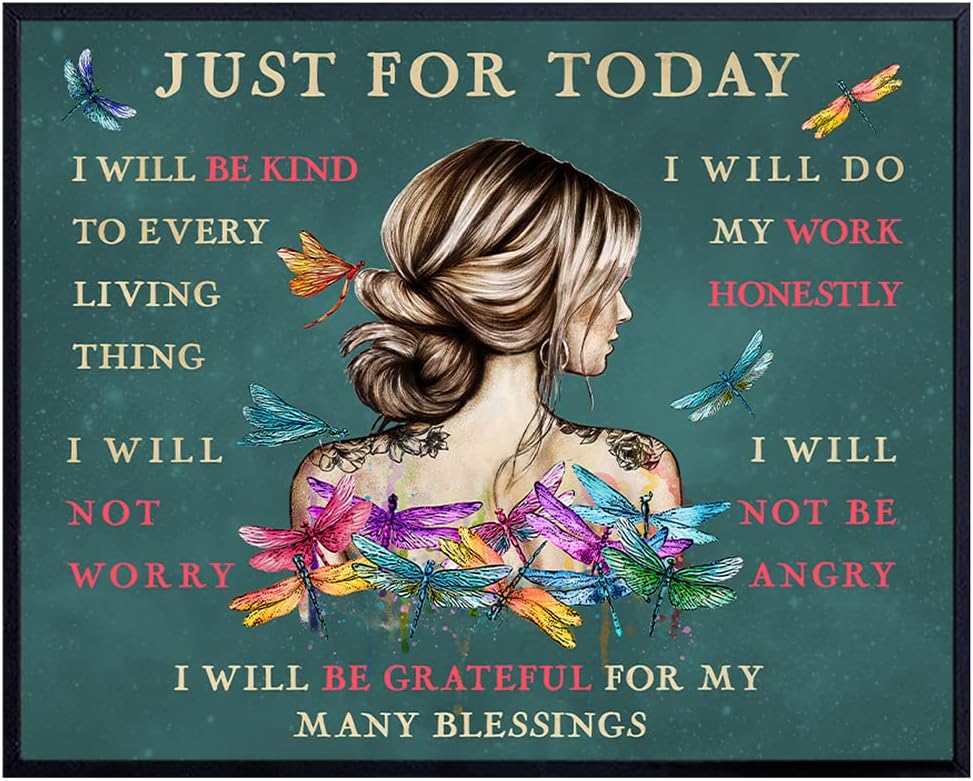 Amazon.com: Inspiration Positive Affirmations Boho-chic Wall Art - New ...