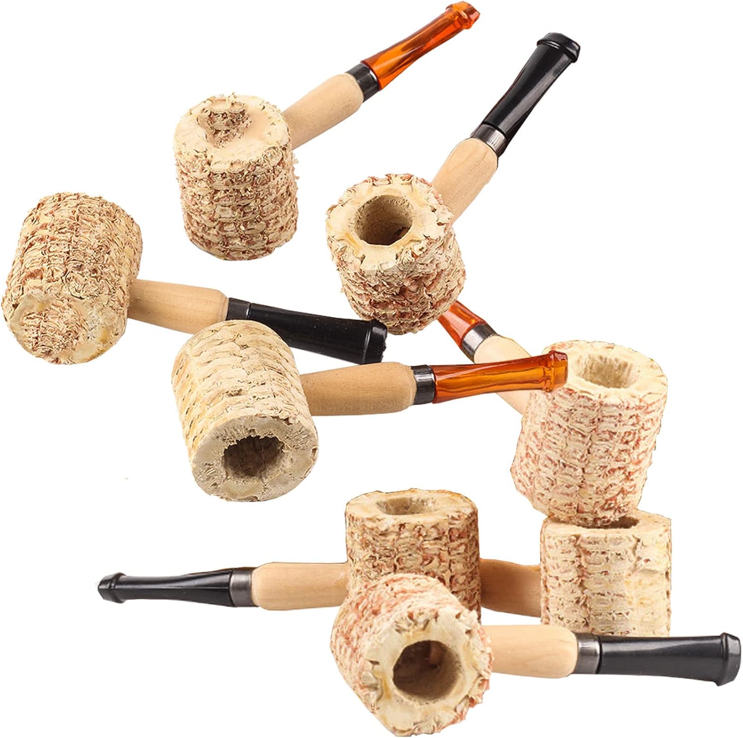 Amazon.com: Tobacco Pipes, VOVCIG Corn Shaped Cigar Pipes, Pipes ...
