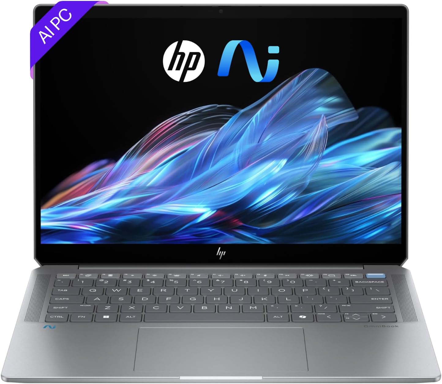 HP OmniBook X AI 14" Laptop with Copilot: 2.2K Touch Display, Qualcomm ...