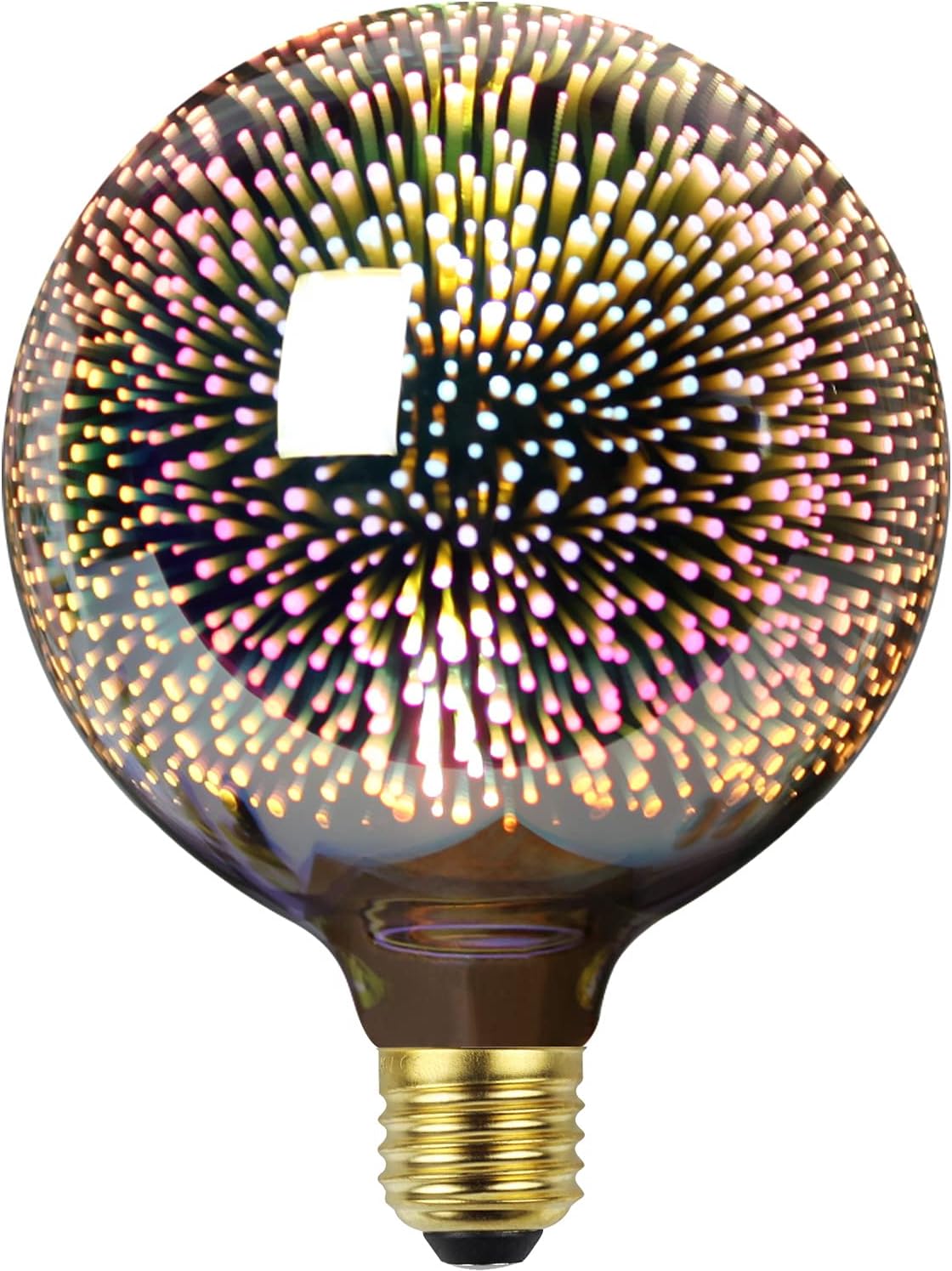 Tianfan Edison Bulb 3D Firework Led Bulb 4W 220-240V E27 Specialty ...