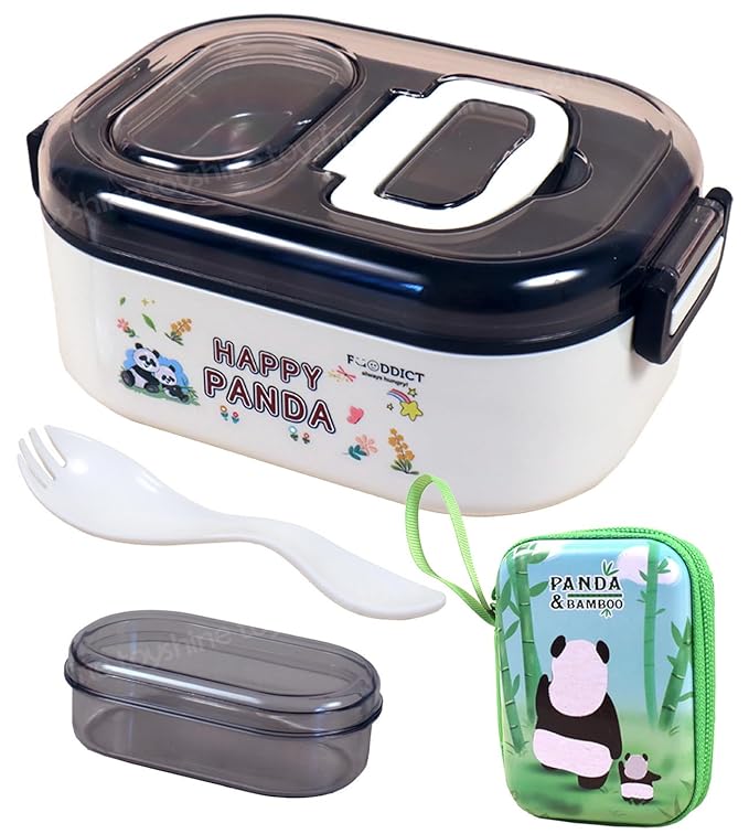 Buy Spanker Panda Lunch Box Thermal Stainless Steel 1000 ML Insulation ...