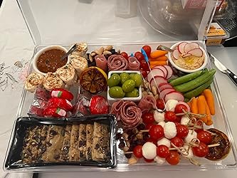 Amazon.com | ImpiriLux Ice Chilled Party Platter - Large Removable ...