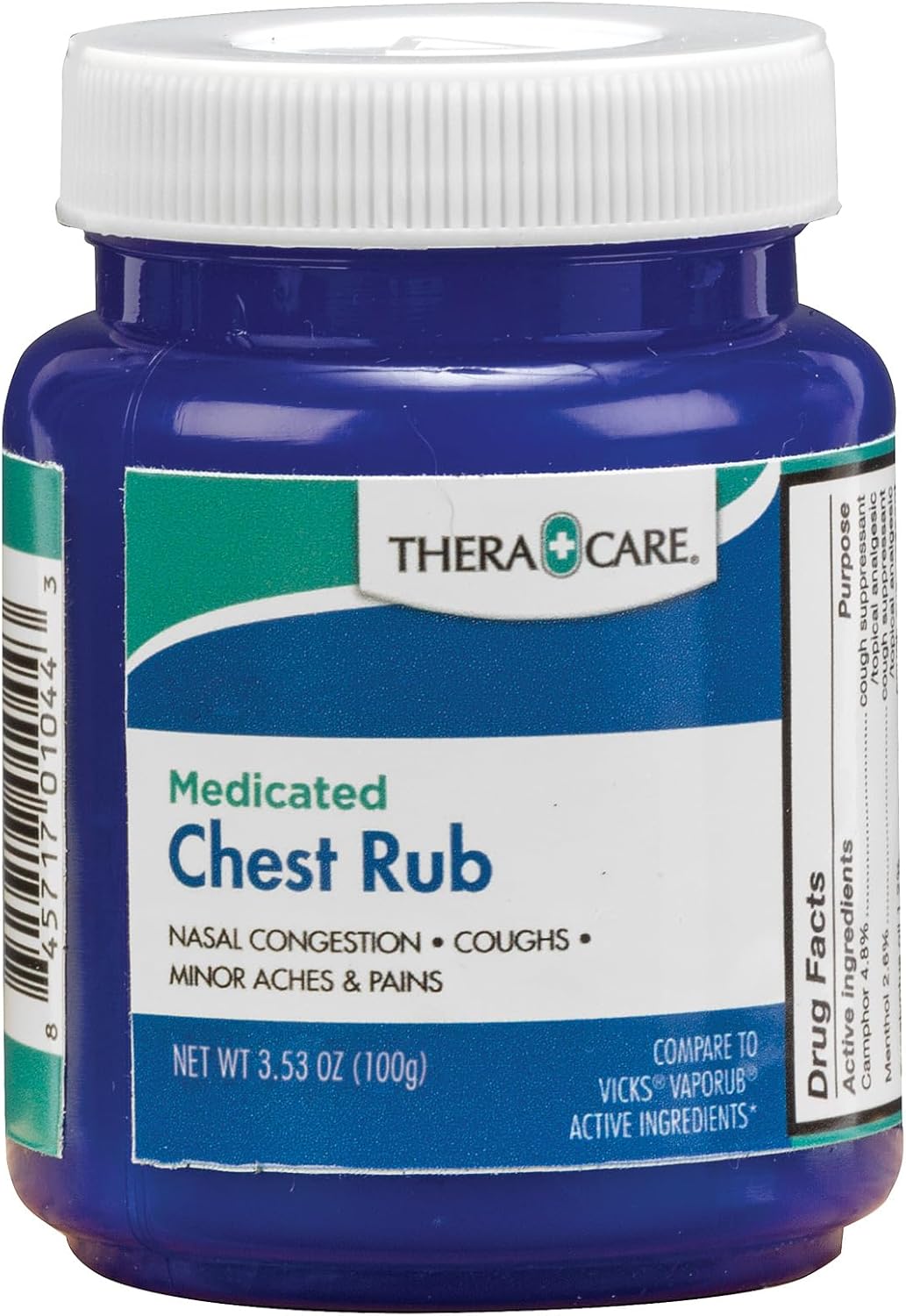 Amazon.com: Thera|Care Medicated Chest Rub | Cough suppressant ...