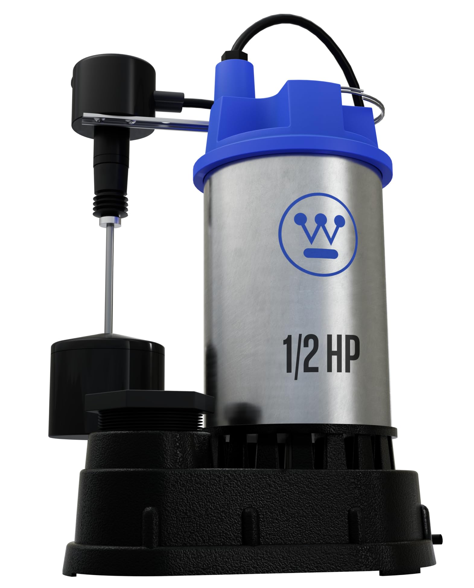 Westinghouse - 1/2 HP Submersible Sump Pump Cast Iron and Stainless ...