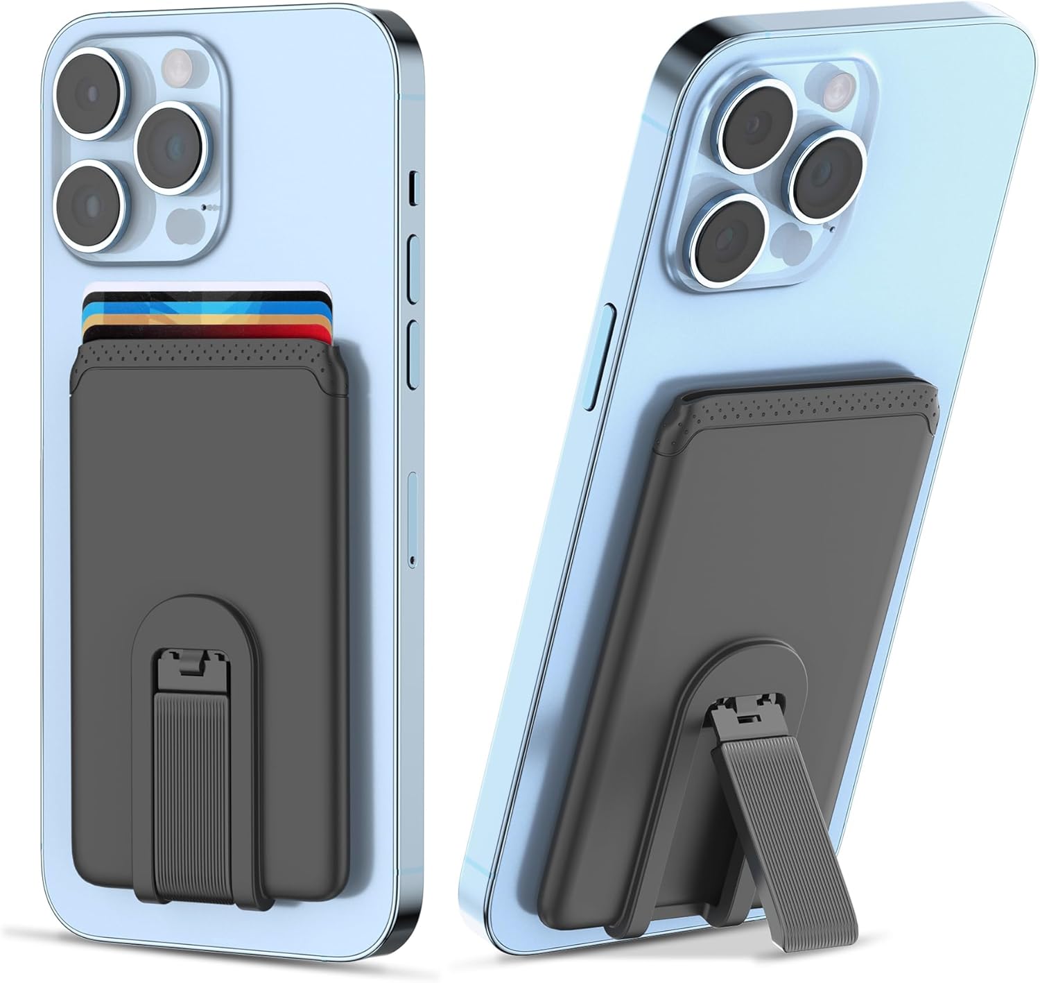 Amazon.com: SHANSHUI Phone Card Holder & Stand, Phone Wallet Stand ...