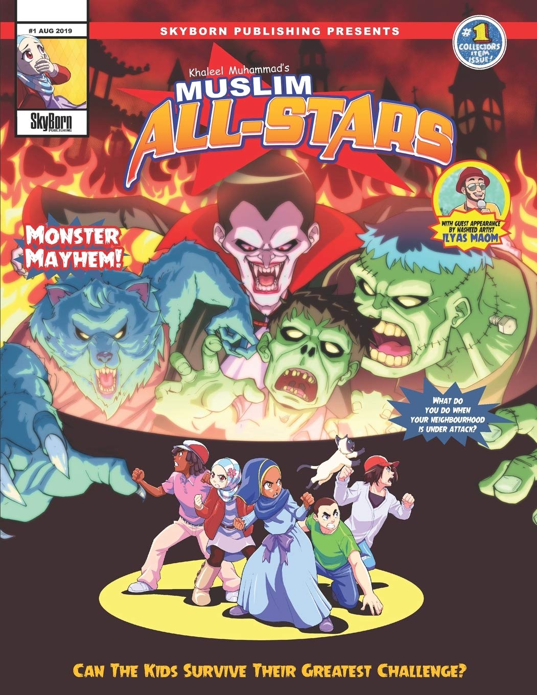 Muslim All-Stars: Monster Mayhem: Muhammad, Khaleel: 9781095752173 ...