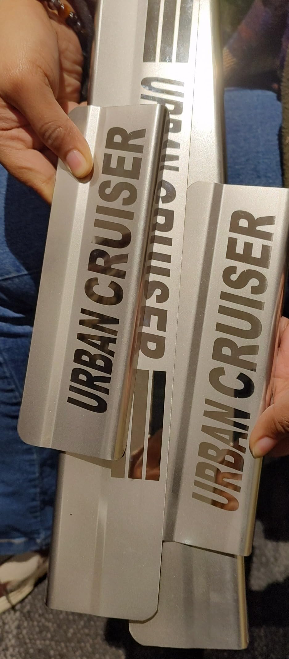 Rewaive Stainless Steel Door Foot Step Scuff Plate |Car Door Foot Step ...