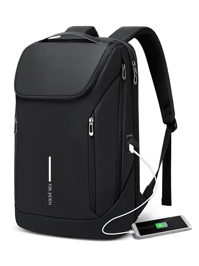Buy FUR JADEN Pro Series Smart Tech Anti-Theft Laptop Backpack With USB ...