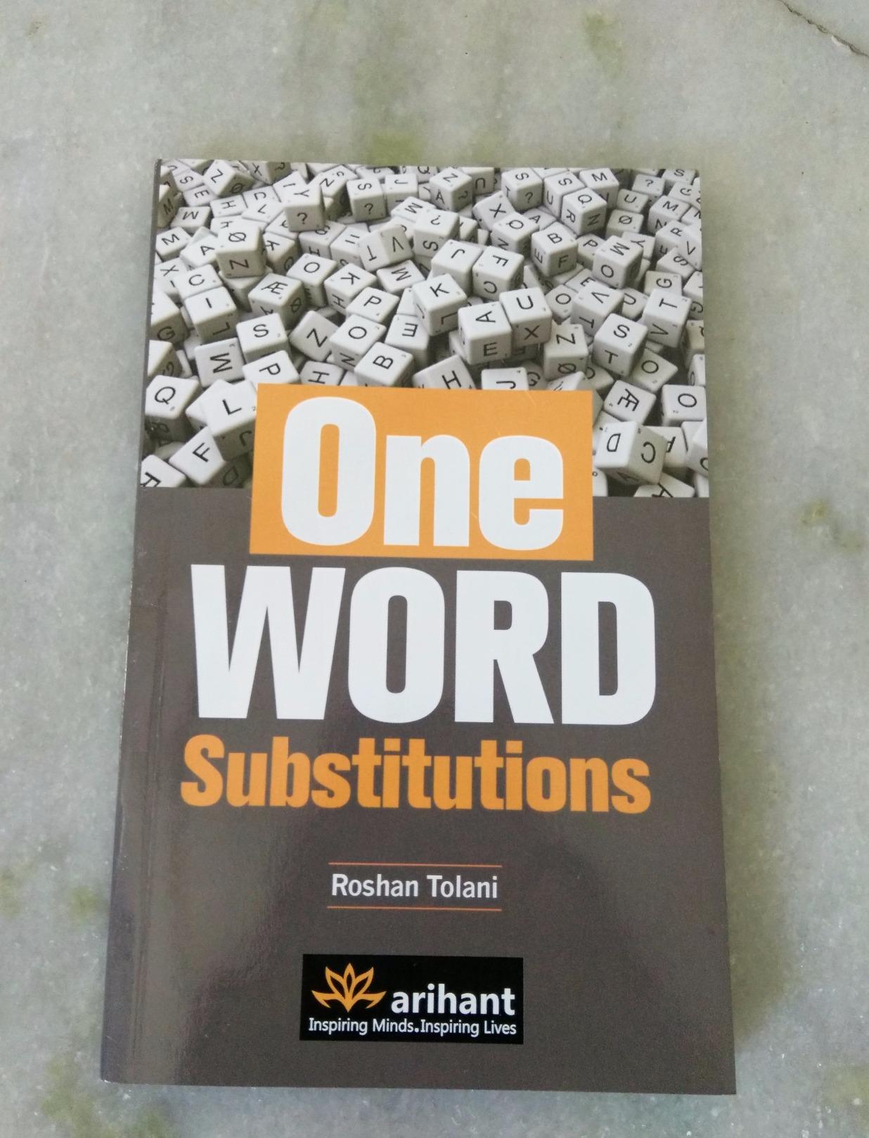 Buy One word substitution Book Online at Low Prices in India | One word ...