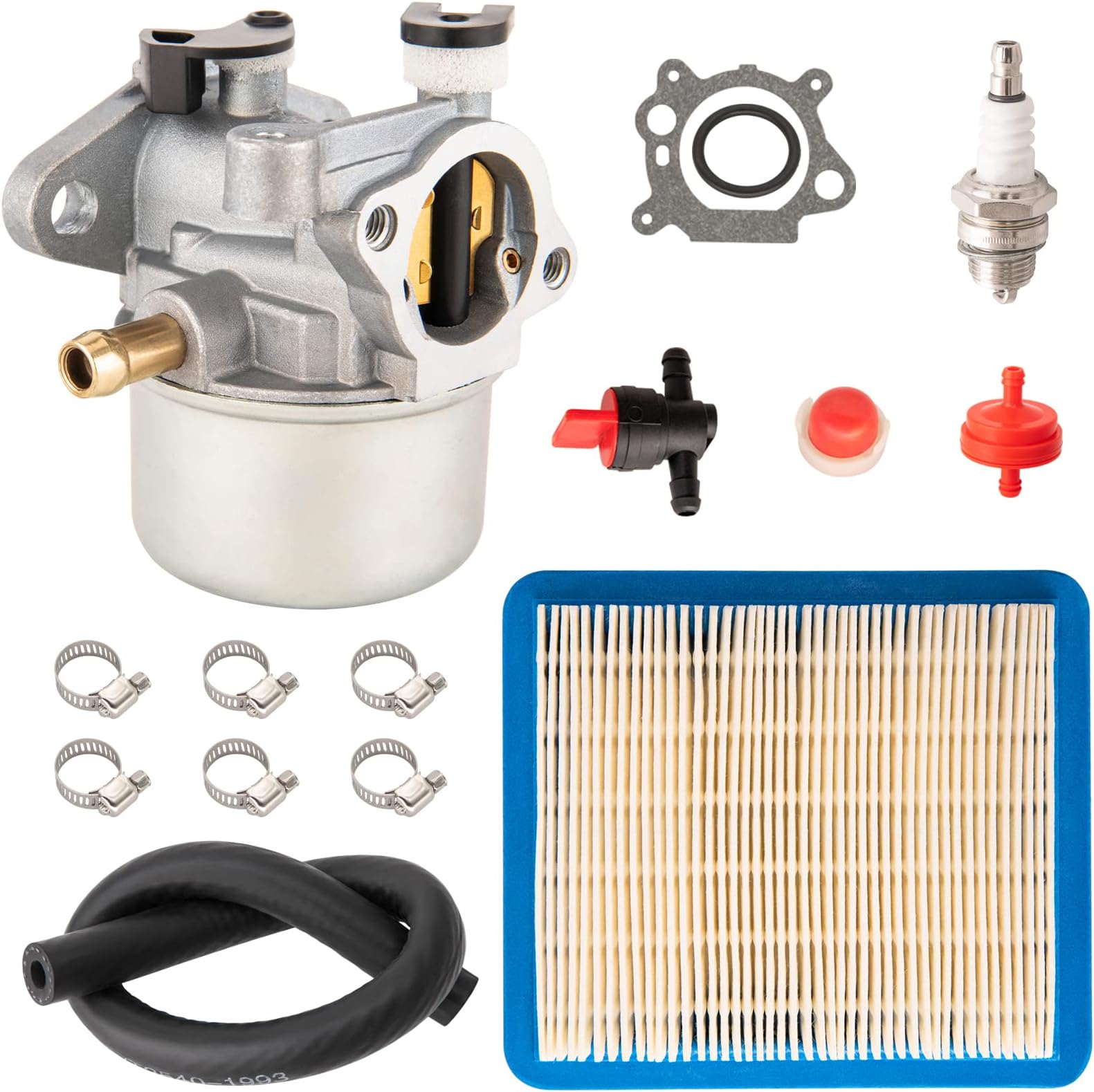 Amazon.com: HOOAI Carburetor For Briggs & Stratton 799866 790845 799871 ...