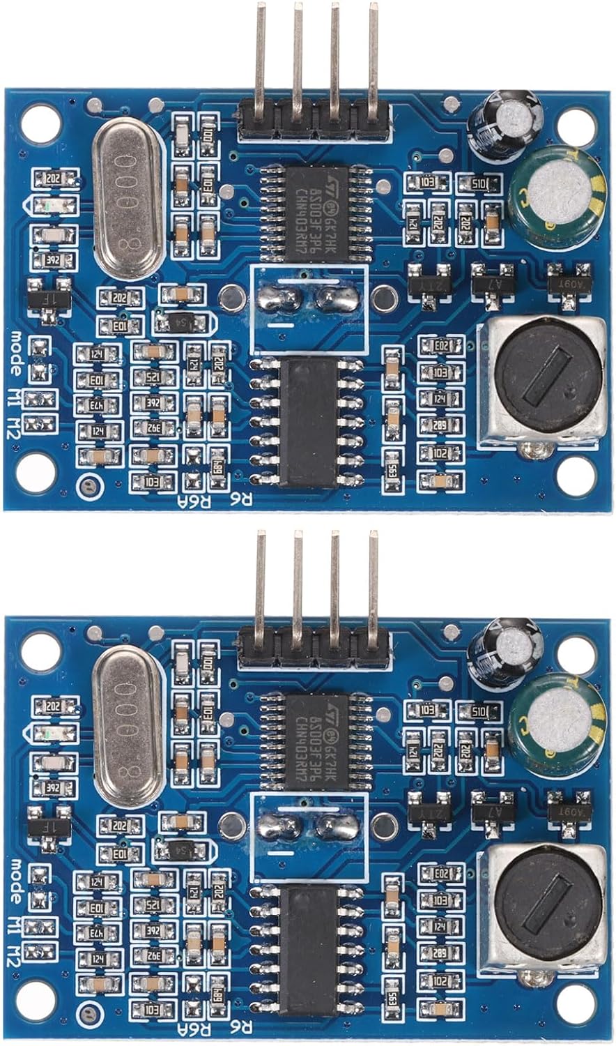Amazon.com: MECCANIXITY 2 Pcs Ultrasonic Module Distance Sensor JSN ...