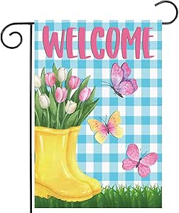 Amazon.com : Surfapans Spring Garden Flag 12x18 Inch Double Sided ...