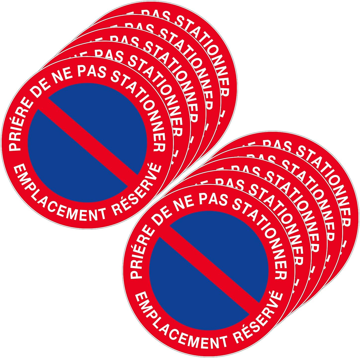 Autocollant Stationnement Interdit