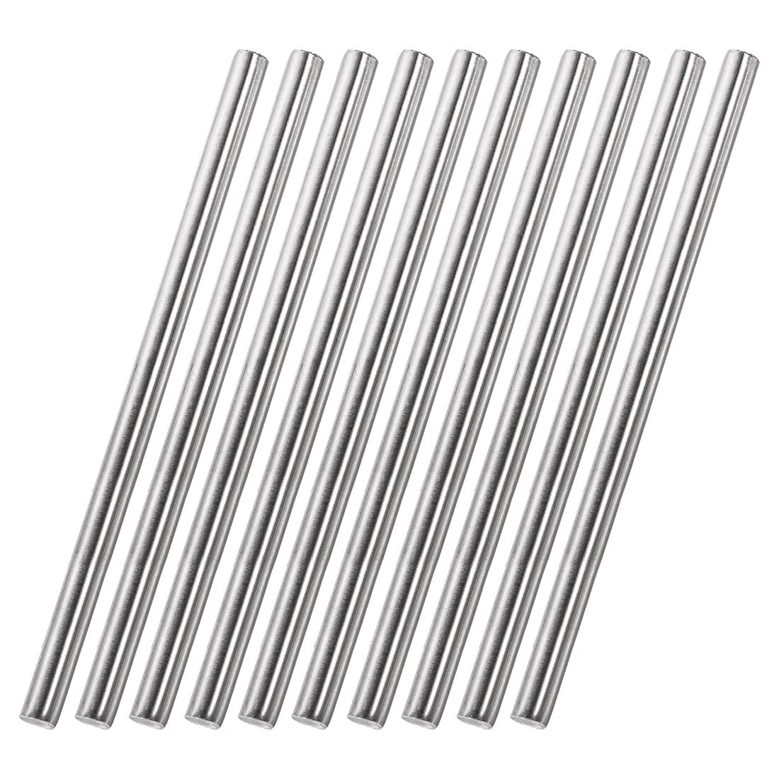 Amazon.com: uxcell 8mm x 250mm 304 Stainless Steel Solid Round Rod for ...