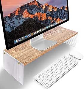 YGYQZ Desk Shelf Desk Extender Shelves,Computer Monitor Stand and ...