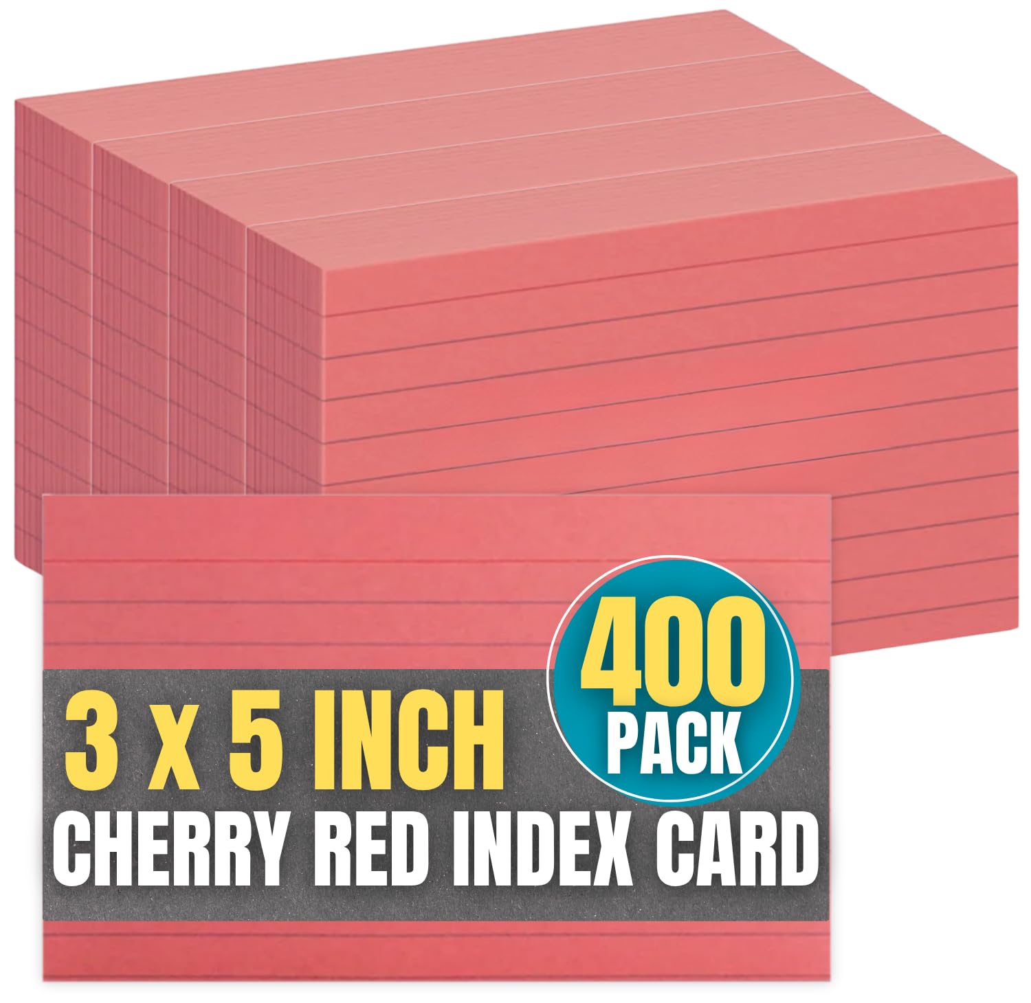 Snapklik.com : 1InTheOffice Index Cards 3x5