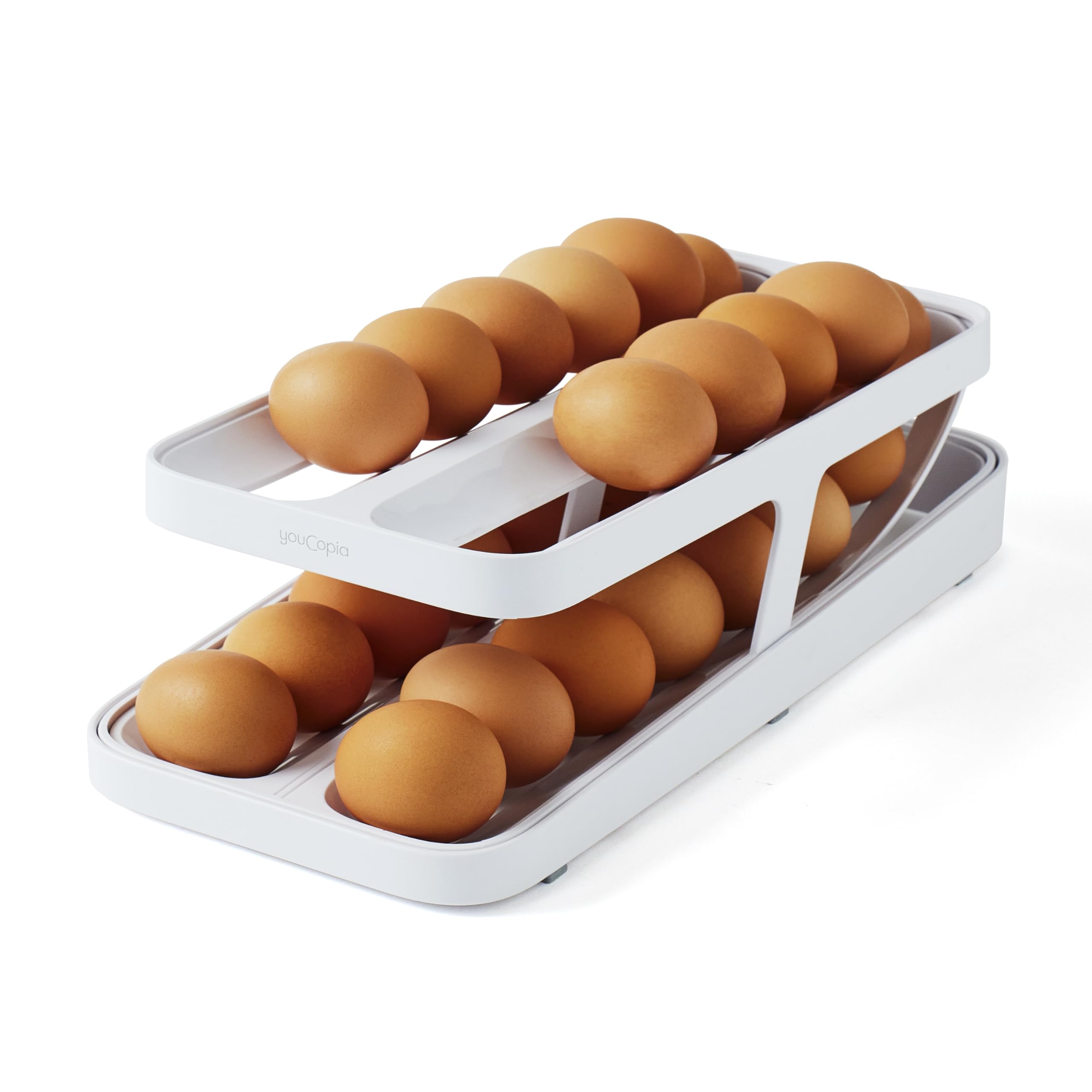 Amazon.com: YouCopia RollDown® Egg Dispenser, Rolling Eggs Dispenser ...