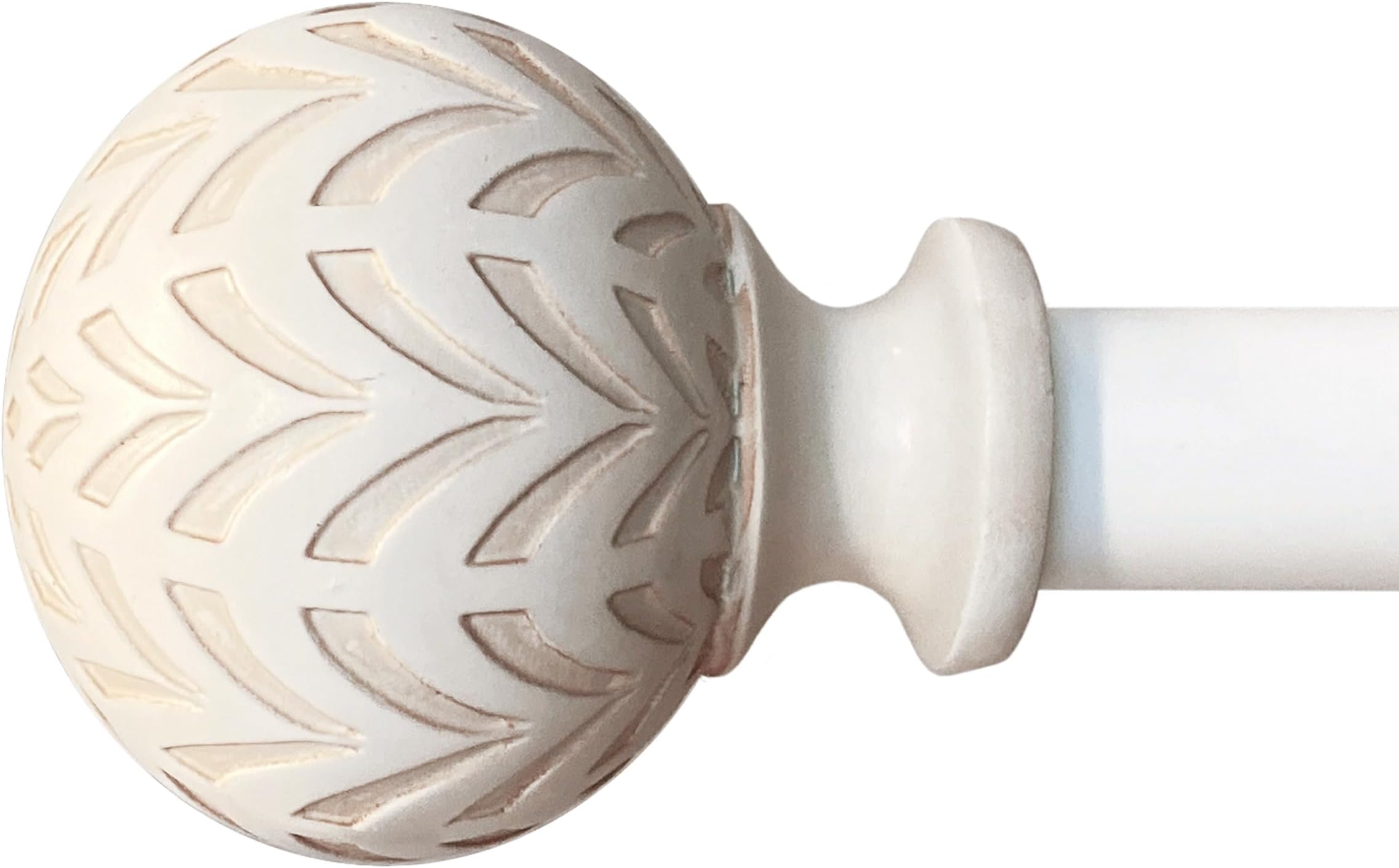 Amazon.com: Interior Living 28-48 in. Adjustable Petite Round Sash Rod ...