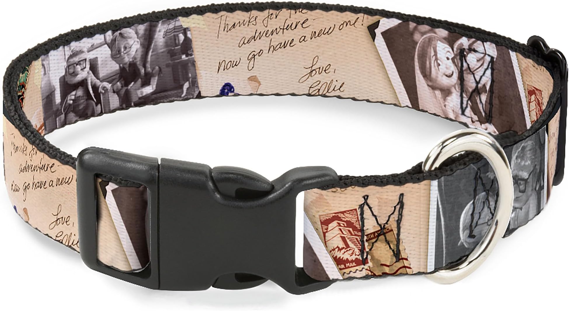 Amazon.com : Disney Pet Collar, Dog Collar Plastic Buckle, Up Adventure Book Snapshots Post ...