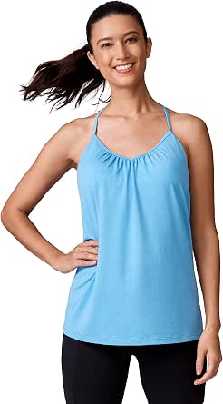 Free Country Women's Microtech® Chill B Cool V-Neck Built-in Bra Cami ...