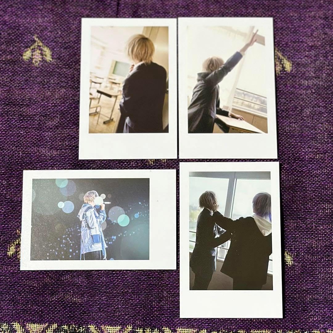 Amazon.co.jp: いれいす 実写ランダムチェキ風トレカ 実写チェキ hotoke 4枚セット : おもちゃ